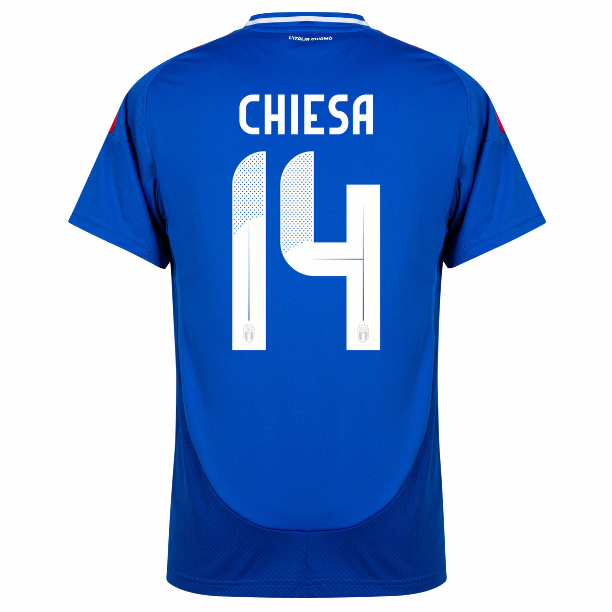 adidas Italy Home Jersey 2024 Chiesa 14 – Eurosport Soccer Stores
