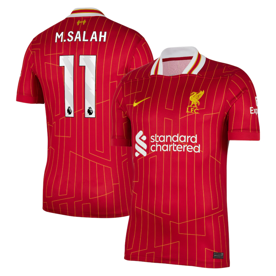 Mohamed Salah Nike Liverpool Home Jersey 2024/25 – Eurosport Soccer Stores