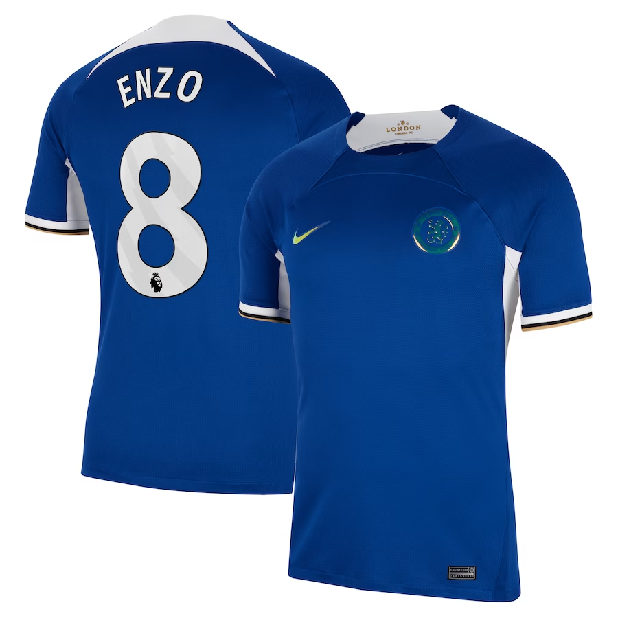 Enzo Fernandez Nike Chelsea Home Jersey 2023/24 – Eurosport Soccer Stores