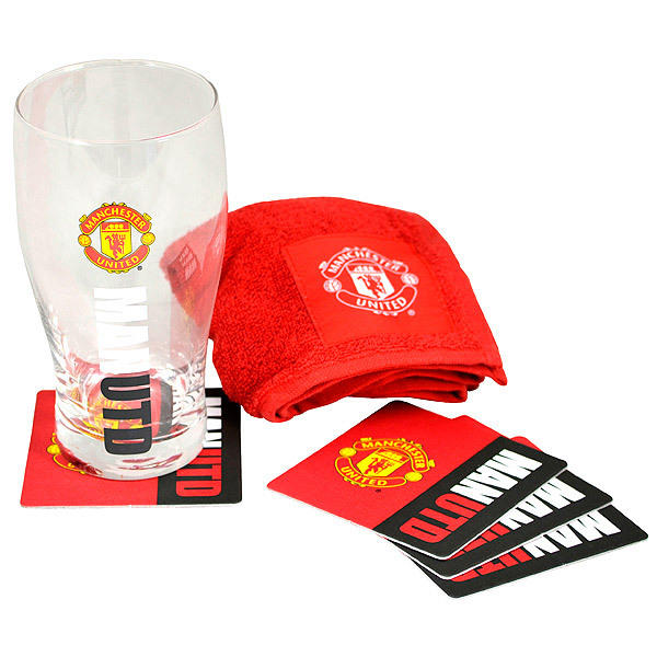Manchester United Mini Bar Set – Eurosport Soccer Stores