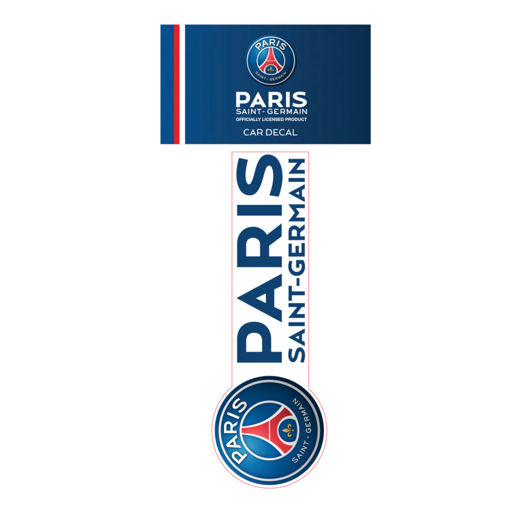 Official Paris St. Germain PSG Car Decals – Eurosport Soccer Stores