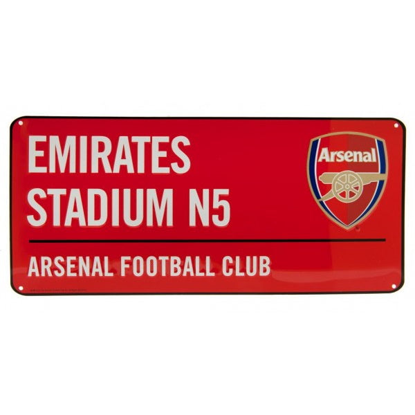 Arsenal F.C. Official Steel Street Sign – Eurosport Soccer Stores