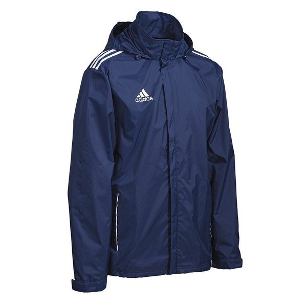 adidas Core 11 Rain Jacket - Navy/White – Eurosport Soccer Stores