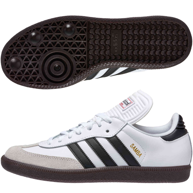 adidas Samba Classic Indoor Shoes - White – Eurosport Soccer Stores