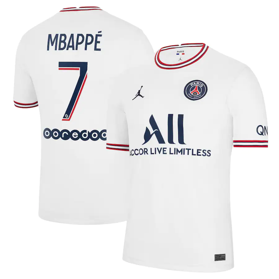 Kylian Mbappe PSG Paris Jordan Special Edition Jersey 2022 – Eurosport ...